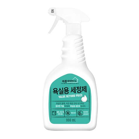 바른세제연구소 욕실용 세정제 900ml 홈플러스 익스프레스