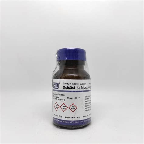 Dulcitol For Microbiology 25 Gram Cdh Pt Delta Primalab Saintifik