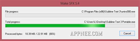 Make SFX Make Self Extracting Archive Or Stand Alone Executable File