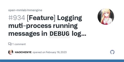 Feature Logging Muti Process Running Messages In Debug Log Level