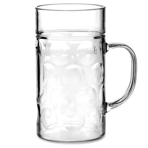 Traditional Dimpled Beer Glass 1 L Shop Today Get It Tomorrow