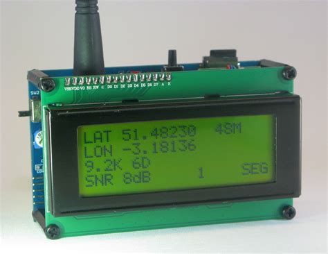 Adding An LCD Display To Tracker Receiver StuartsProjects