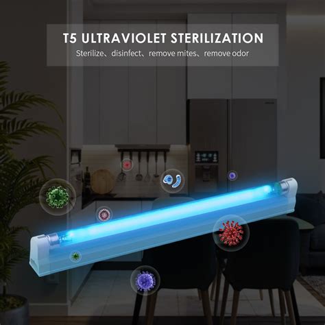 1 5 Pieces Set Uv Light 110220v Uvc Led T5 Quartz Grandado