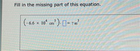 Solved Fill In The Missing Part Of This Chegg