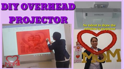 Diy Overhead Projector 1st Dor Tracing Or Drawing Gamit Ang Projector