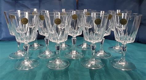 Cristal d Arques Verres à vin 12 Cristal Versailles Catawiki
