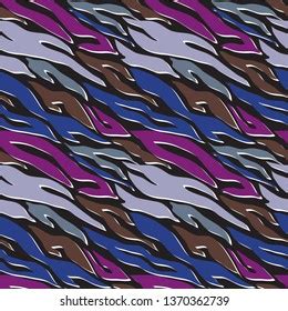 Wavy Texture Seamless Pattern Stock Vector Royalty Free 1370362739 Shutterstock