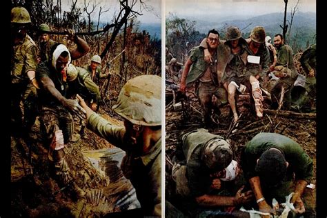Vietnam War Looking Again At Larry Burrows Photo Reaching Out