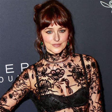 Dakota Johnson Wears Another Sheer Look And Steals The Spotlight This Time In Dramatic Lace Gown