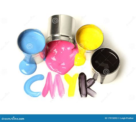 Latas De Cmyk De Pintura Imagen De Archivo Imagen De Pintura 17915093