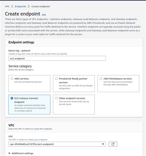 Connecting To An Instance Using Ec2 Instance Connect Endpoint By