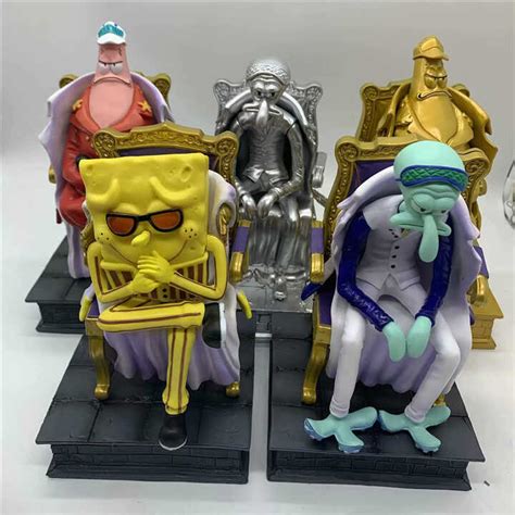 Ongebob Yellow Ape Great Red Dog Octopus Green Cone Crab Warring States