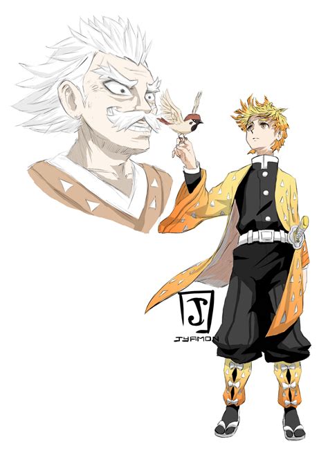 Zenitsu Fanart By Jyamon On Deviantart