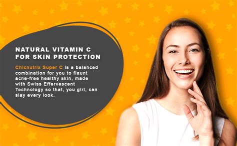 Chicnutrix Super C Swiss Effervescent Vitamin C 1000mg Zinc Tablets