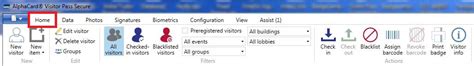 A Guide On How To Filter And Check In Visitor Groups In Alphacard