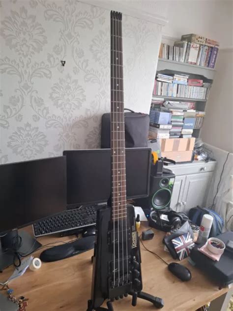 Hohner B2a Electric Headless Bass Guitar £33000 Picclick Uk