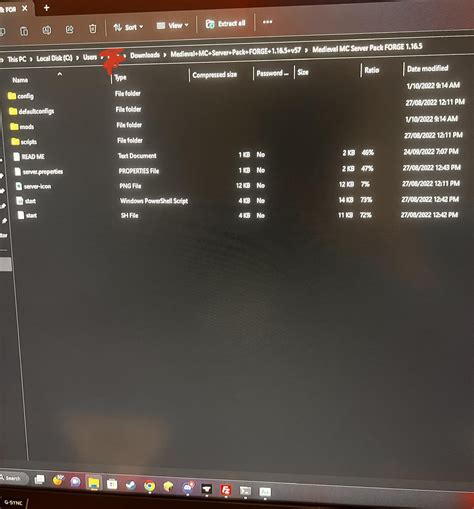 This Server Modpack For Medieval Mc [forge] Doesnt Have All The Files In It And I Cant Figure