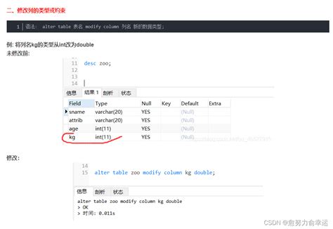 Mysql表的创建、删除、修改、复制去除表的collate Csdn博客