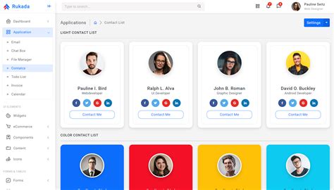 Rukada Responsive Bootstrap 5 Admin Template