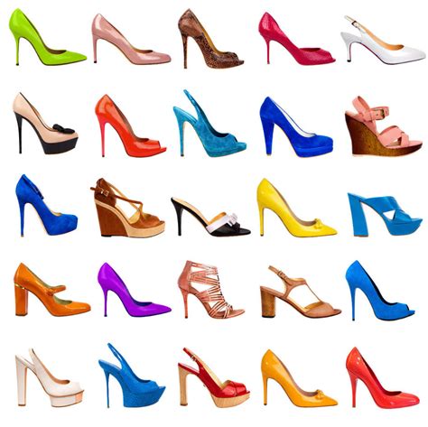 Sale Different Type Of Heels Shoes In Stock