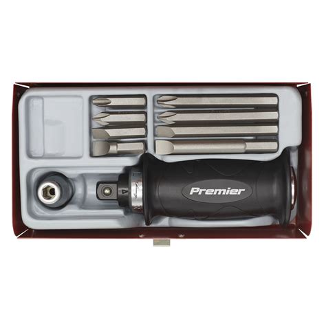 Sealey Premier Impact Driver Set With Protection Grip 10pc Ondemand