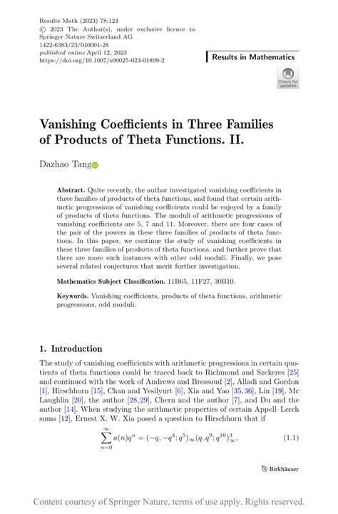 Vanishing Coefficients In Three Families Of Products Of Theta Functions Ii