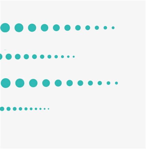 The Dotted Lines Of Different Sizes PNG Clipart Different Clipart