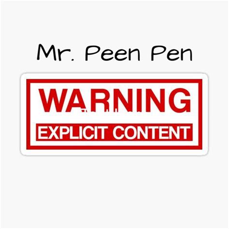 Mr Peen Pen F Me Pen Ballpoint Pen Gag T Etsy