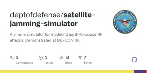 github deptofdefense satellite jamming simulator a simple simulator