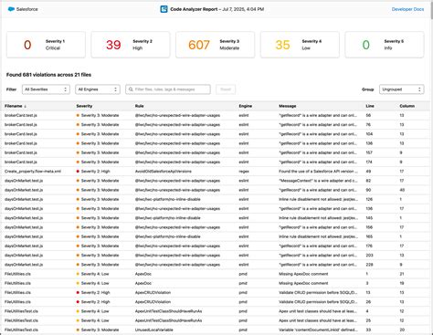 Use Cli Commands To Analyze Your Code Salesforce Code Analyzer Salesforce Developers
