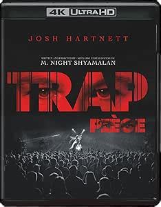 Trap BIL 4K Ultra Blu Ray Amazon Ca Josh Hartnett Ariel Donoghue