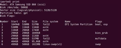 Örneklerle Linux Ta Parted Komutu Nasıl Kullanılır Linux Data Linux