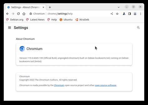 Ubuntu Ungoogled Chromium