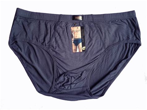 Nwt 1pc Mens Underwear Bamboo Fiber Very Soft Briefs Sz Us 2xl 35 44