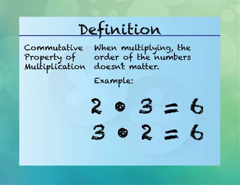 Elementary Definition Multiplication And Division Concepts