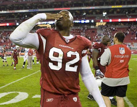 Cardinals 35th Season Arizona Former Defensive End Bertrand Berry