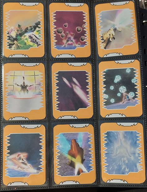 Dinosaur King Replica Anime Secret Move Cards Etsy Uk
