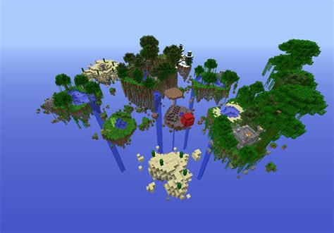 Survival Floating Islands Minecraft Map