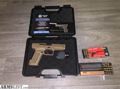 Armslist For Sale Canik Tp9sf Fde Laser Flashlight Ammo