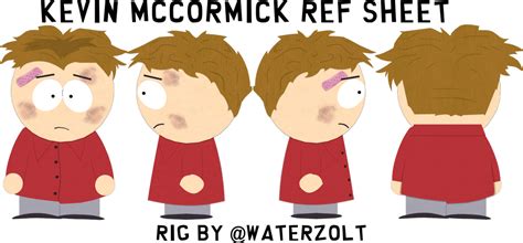 Kevin Mccormick Reference Sheet By Waterzo4 On Deviantart