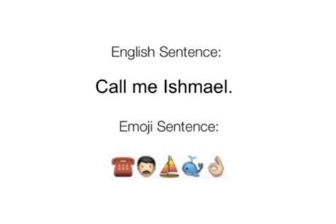 Emoji Dick Moby Dick Translated Into Emoji Icons This Exists