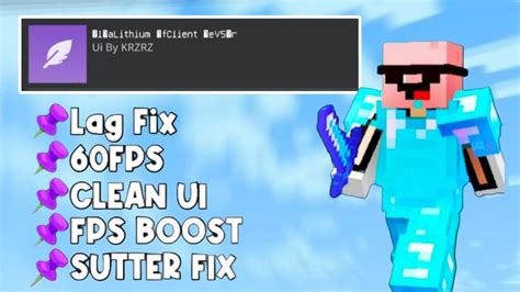 Best Fps Boost Client For Mcpe 1 21 Youtube
