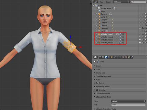 Mini Tutorial How To Work With Multiple Meshes In A Cloned Ea Mesh