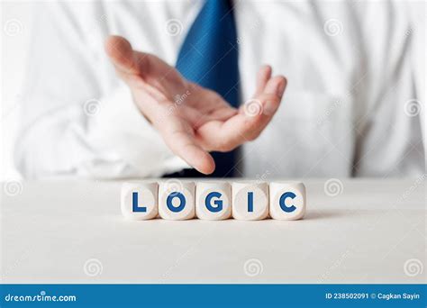 The Word Logic On A Puzzle Piece Logical Thinking Problem Solving