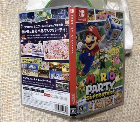 Yahooオークション 任天堂スイッチ マリオパーティ スーパースター