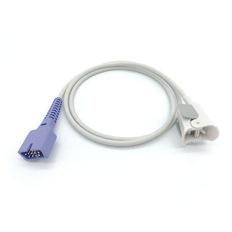 Reusable Spo2 Sensor Compatible For Nellcor Oximax Ds100a Db9 3m Long Spo2 Sensor Cable Biosys