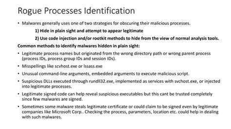 Anomalies Detection Windows Os Part 1 Ppt