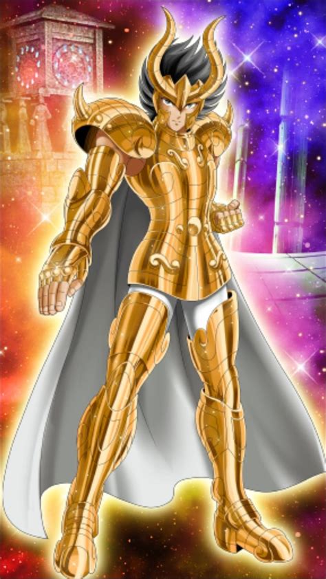 An Image Of A Man Dressed In Gold And Silver