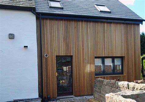 Wooden Cedar Cladding In County Cork House Cladding Cedar Cladding Wood Cladding Exterior