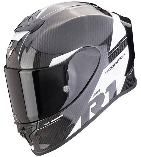 Kask Motocyklowy Integralny SCORPION EXO R1 EVO CARBON AIR RALLY Czarny